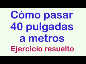 ¿Cuánto son 40 pulgadas en centímetros? - Directorio de colegios y ...